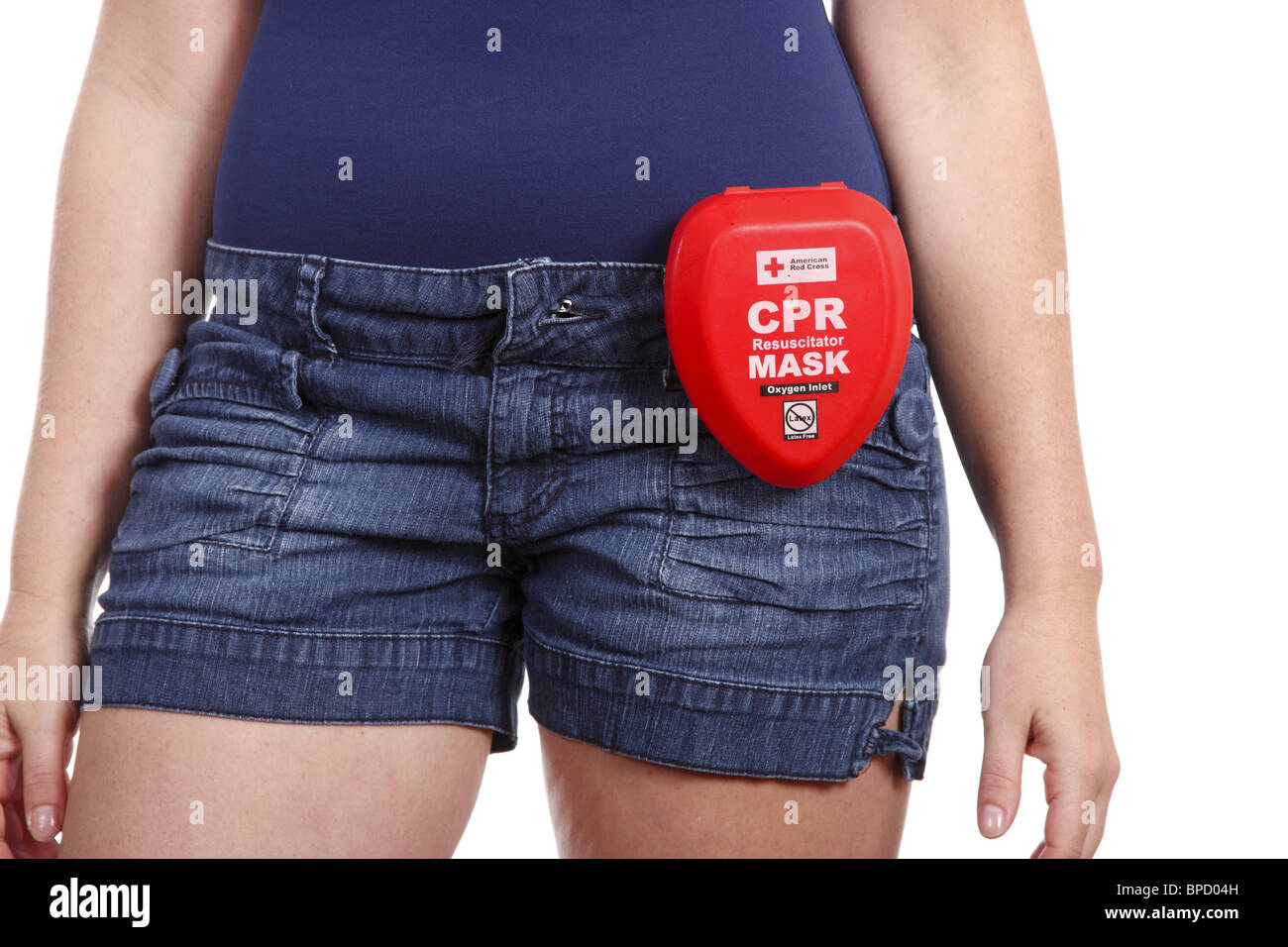 CPR kit on lifeguard Stock Photo - Alamy