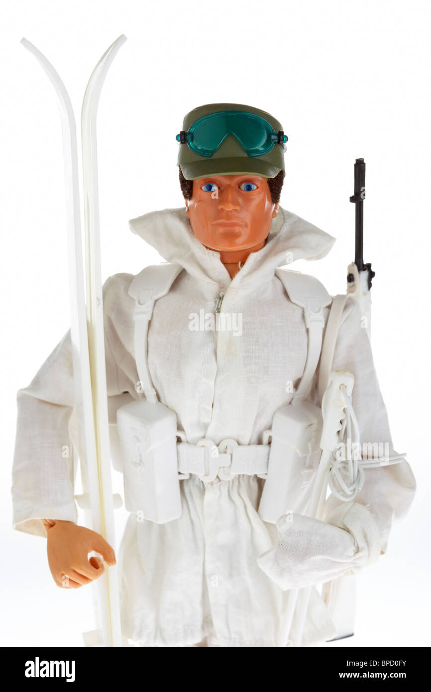 close up of vintage action man royal marines arctic patrol Stock Photo ...