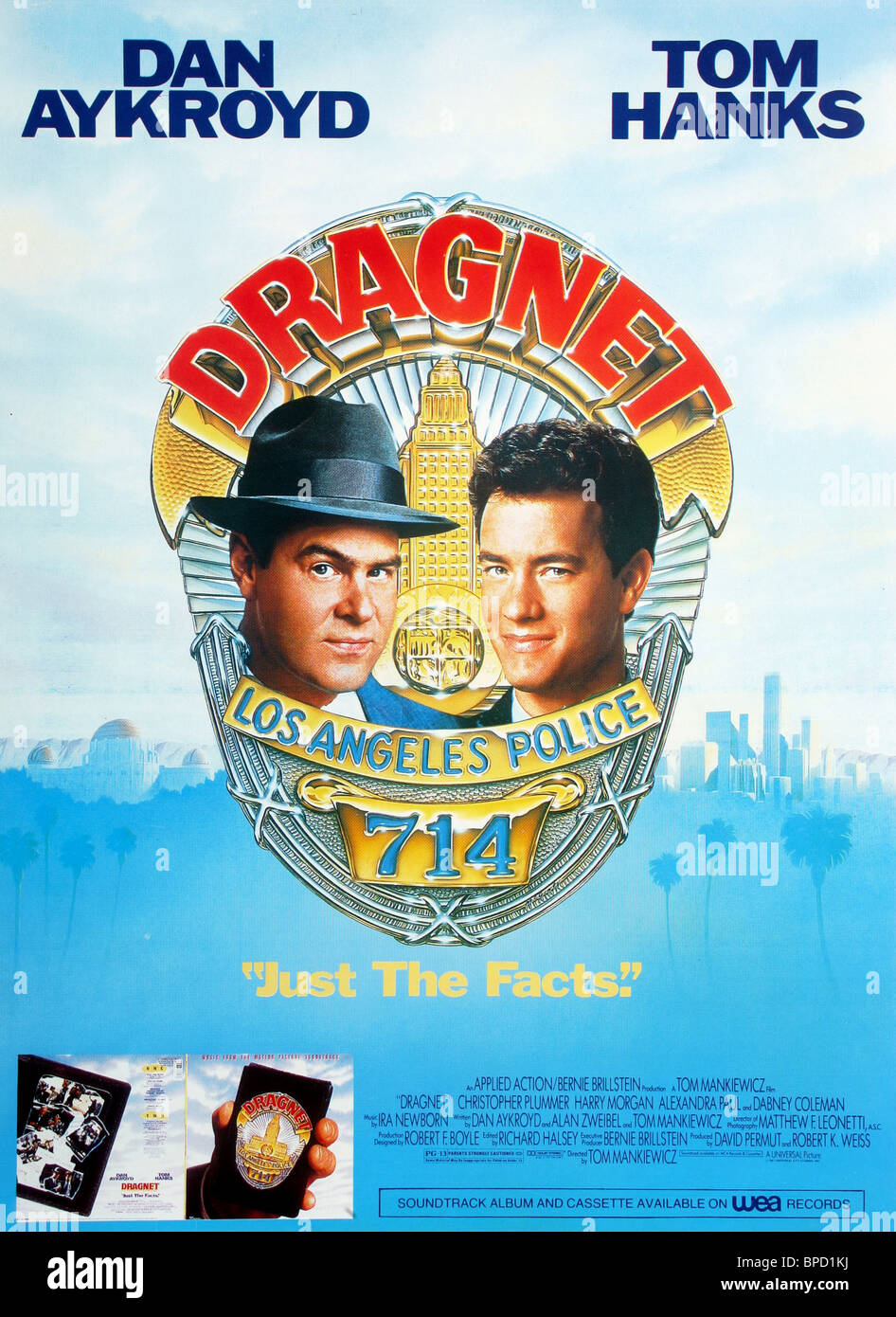 Dan Aykroyd Tom Hanks Dragnet High Resolution Stock Photography and ...