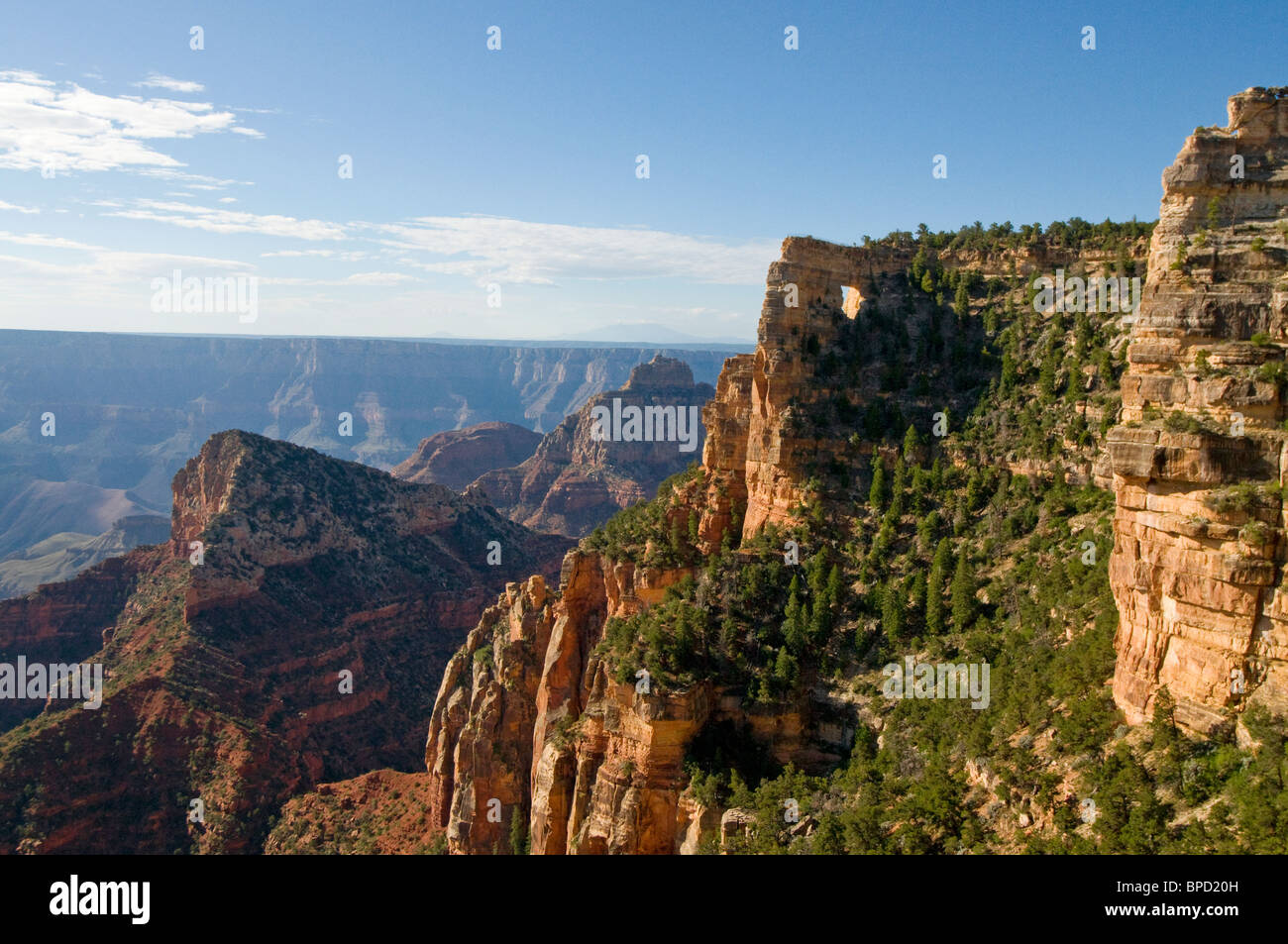 Angels window North Rim Grand Canyon National Park Arizona Stock Photo ...