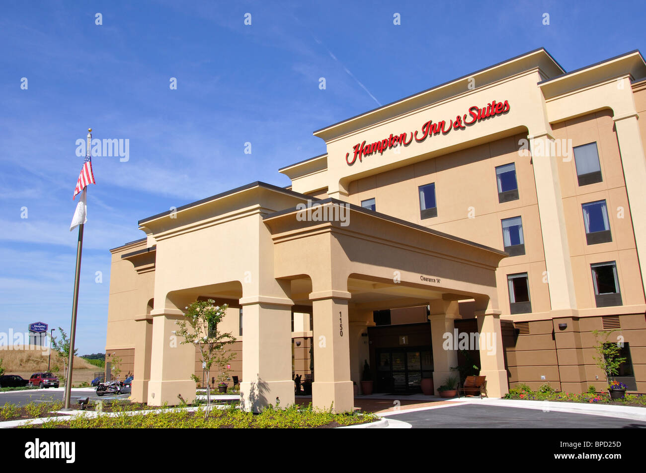 Hampton Inn Hotel, USA Stock Photo - Alamy