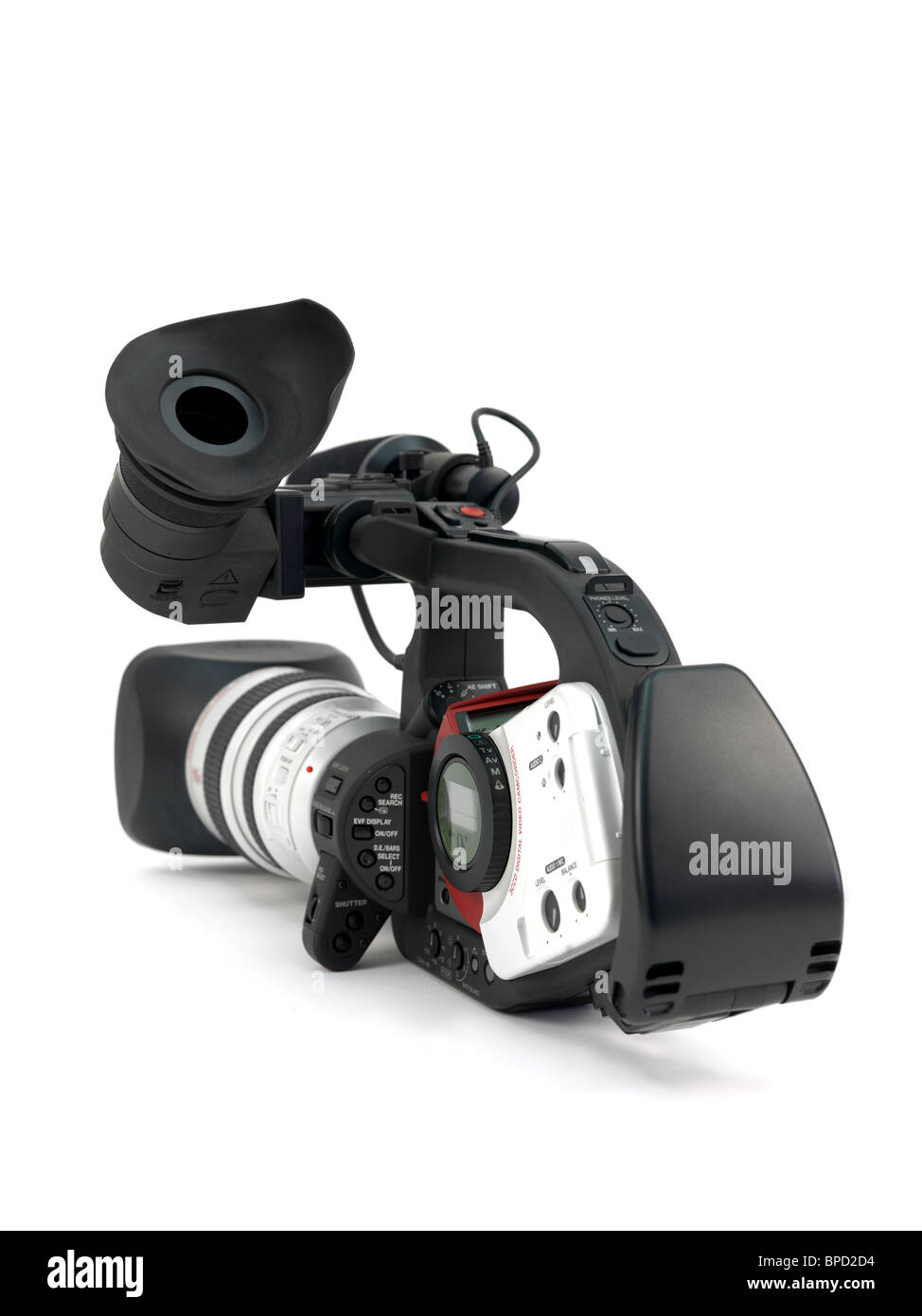 Professional video camera Stock Photo - Alamy