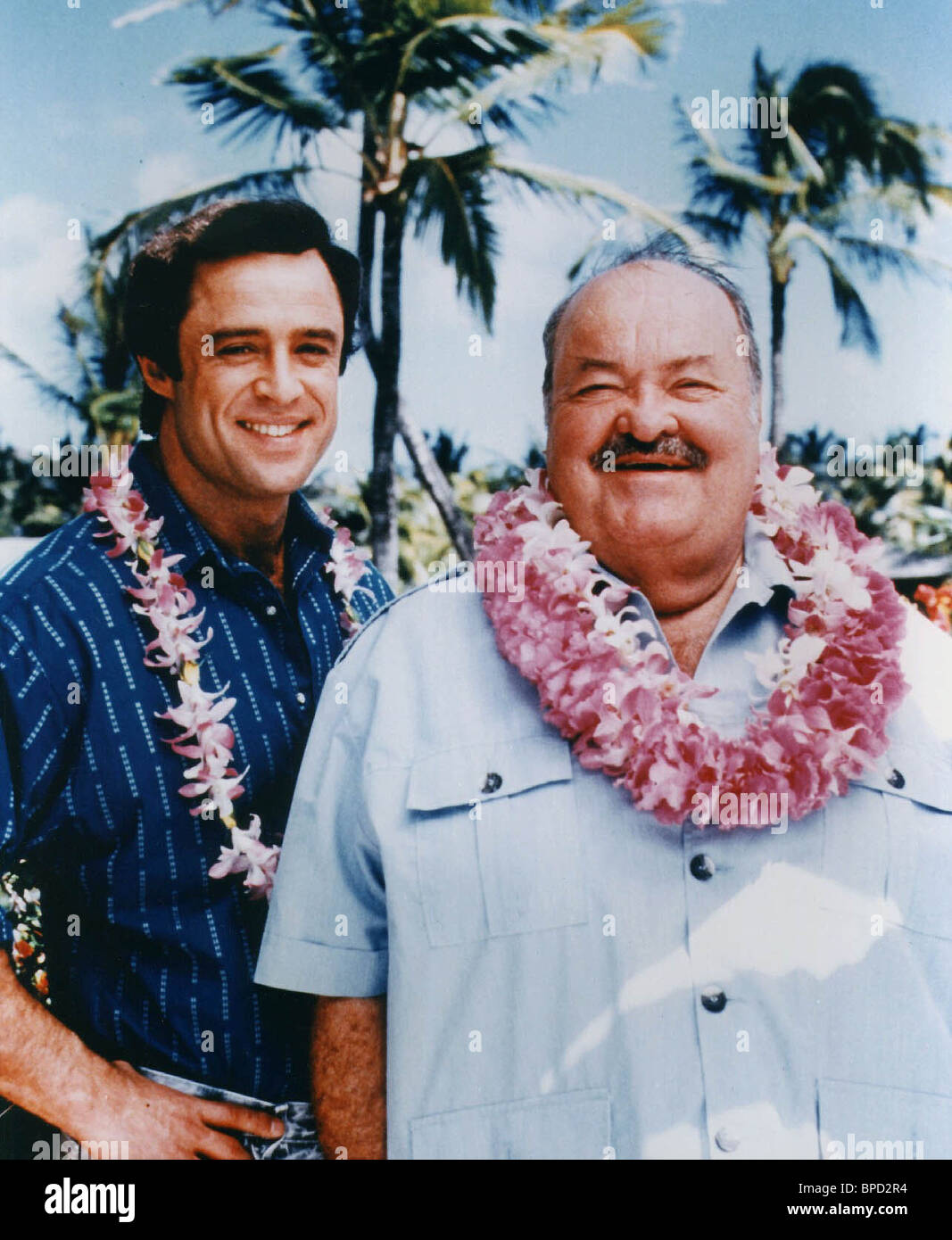 JOE PENNY & WILLIAM CONRAD JAKE AND THE FATMAN (1987 Stock Photo ...