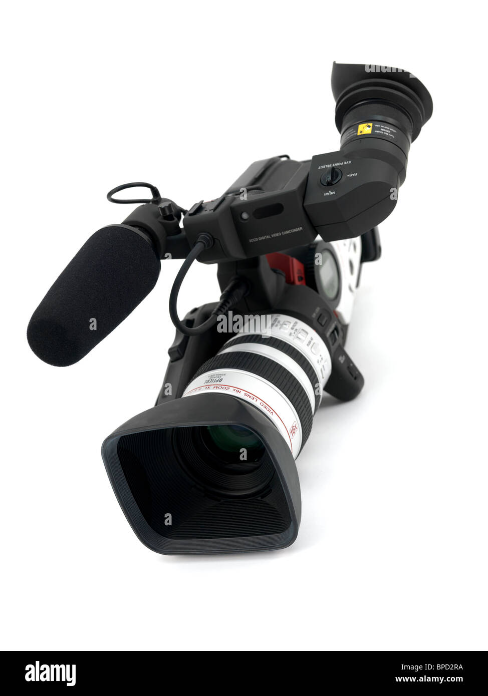Professional video camera Stock Photo - Alamy