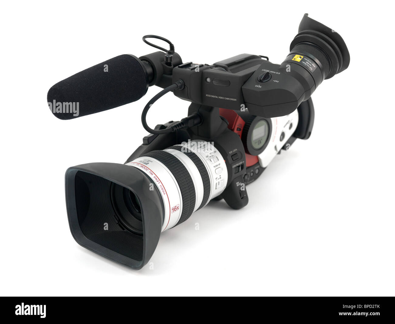 Professional video camera Stock Photo - Alamy