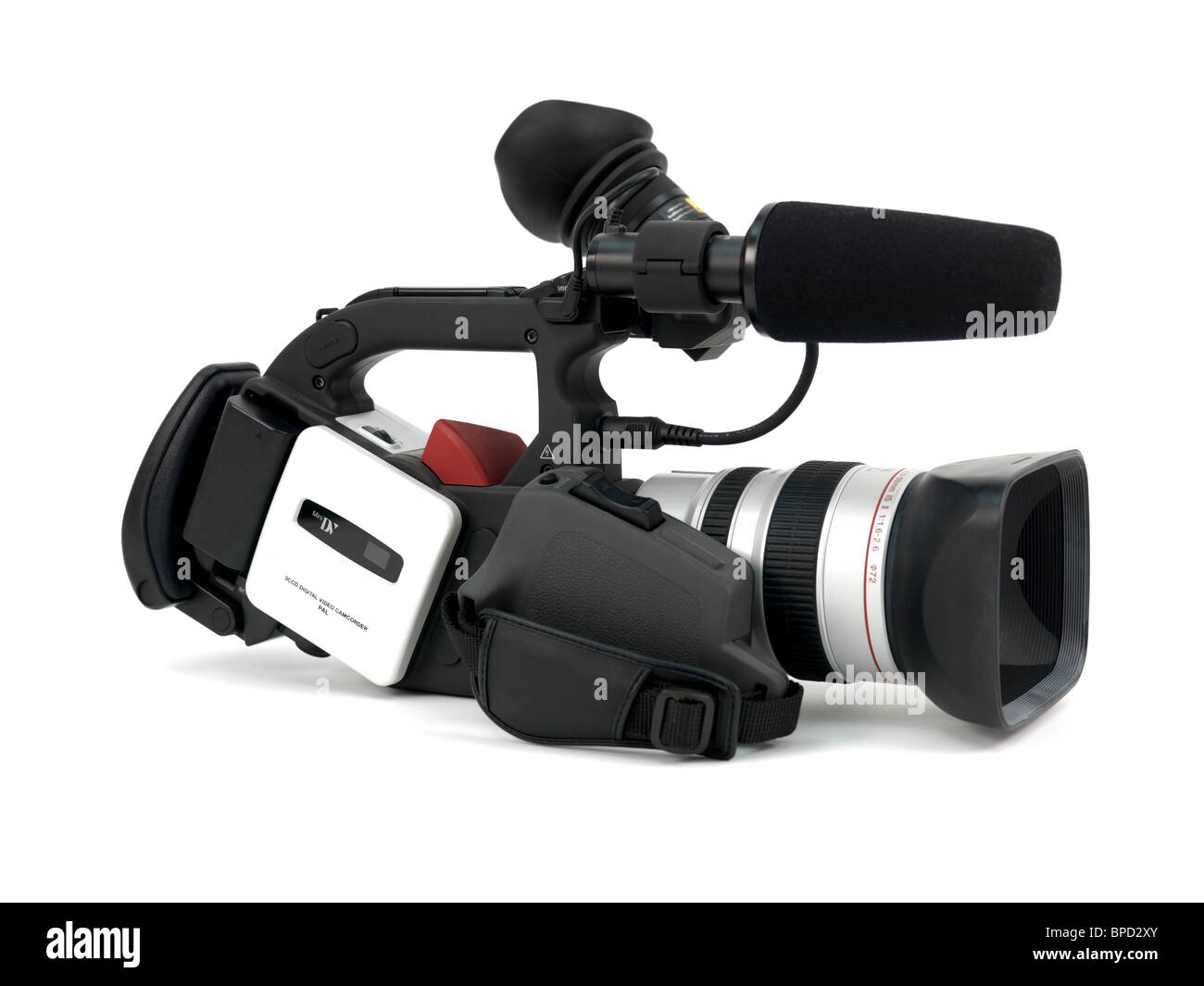 Professional video camera Stock Photo - Alamy
