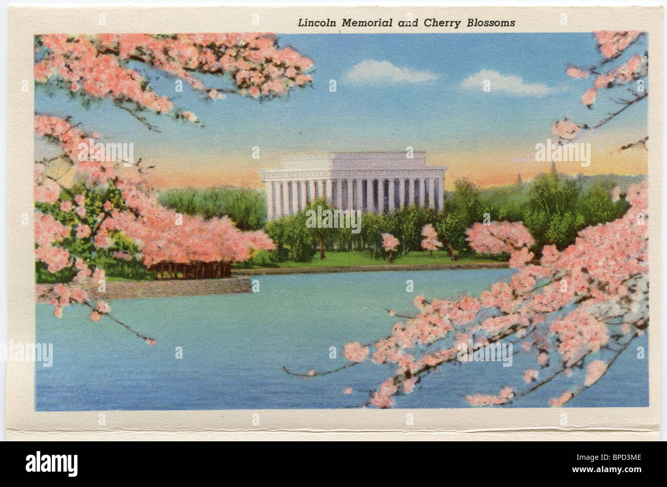 Vintage washington dc post card hi-res stock photography and images - Alamy
