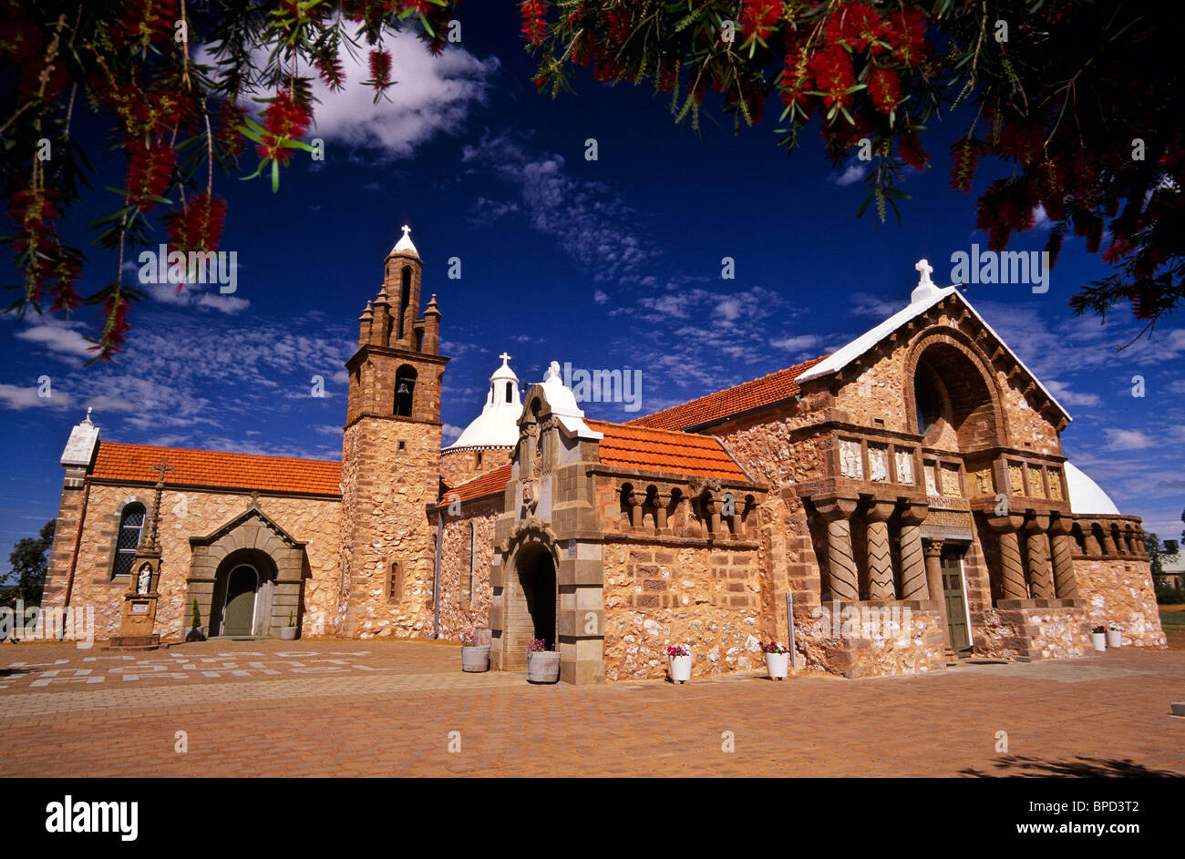 Church of Our Lady of Mt Carmel, Mullewa, Western Australia Stock Photo ...