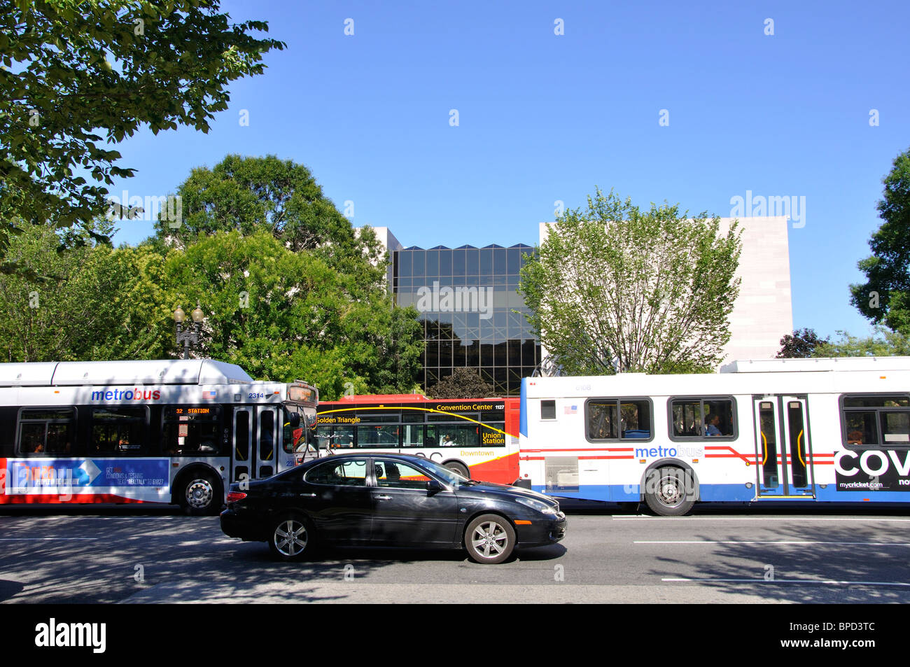 Bus, Washington DC, USA Stock Photo - Alamy