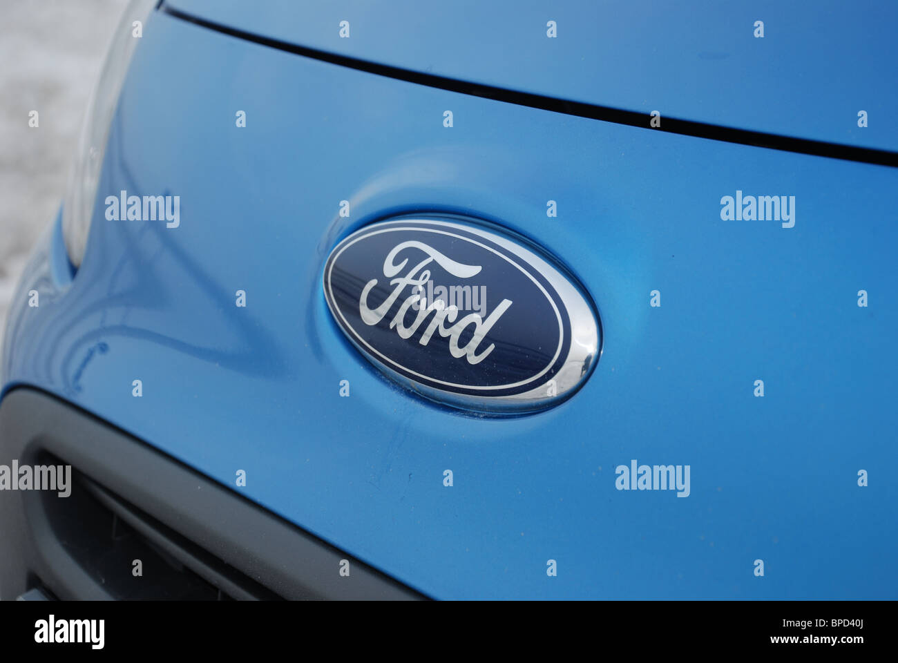 Ford Ka 1.3 TDCi - MY 2008 - blue metallic - German supermini city car ...