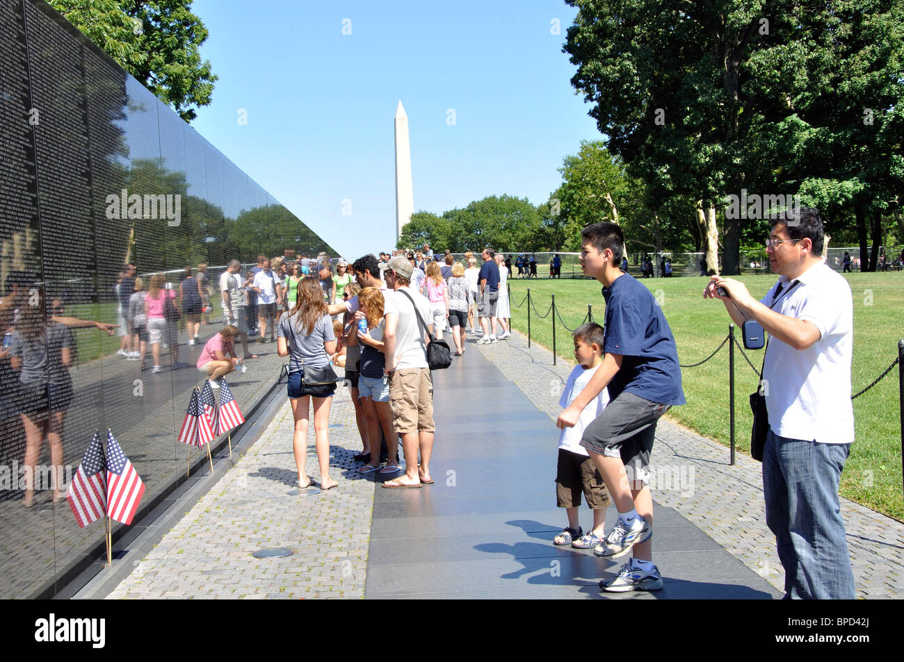 The Vietnam Veterans Memorial, Washington DC, USA Stock Photo - Alamy