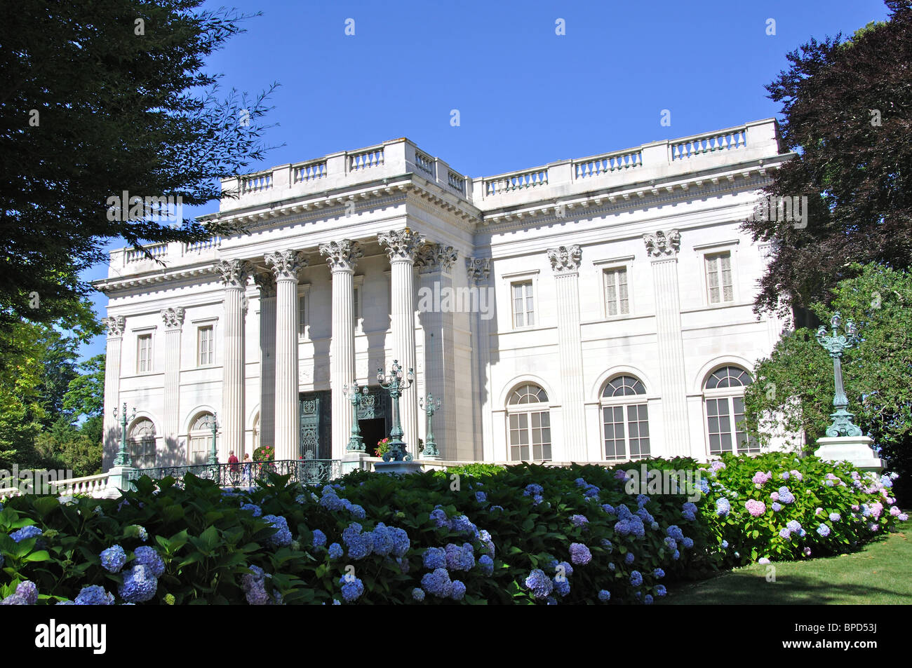 Marble House, Vanderbilt Mansion, Newport, Rhode Island, USA Stock ...