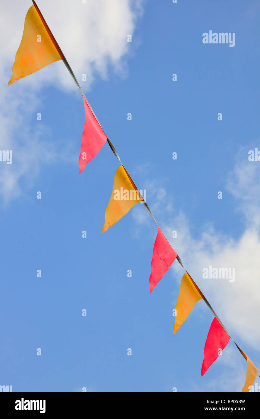 Triangle flags hi-res stock photography and images - Alamy