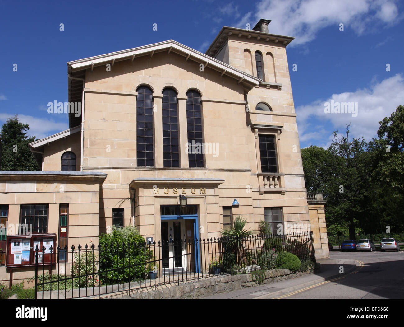 Elgin Museum Scotland August 2010 Stock Photo - Alamy