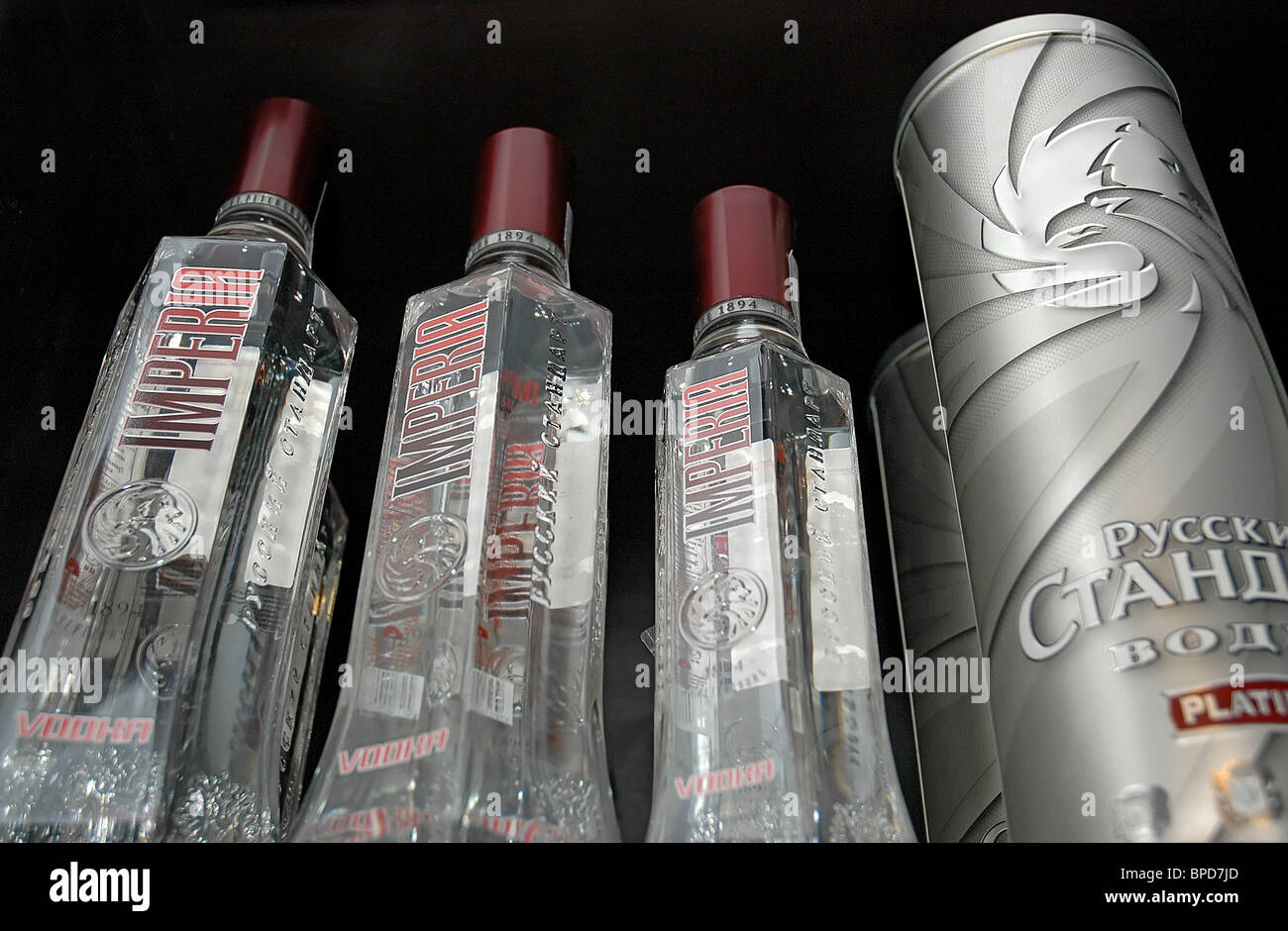 Russian Standard Vodka High Resolution Stock Photography and Images - Alamy
