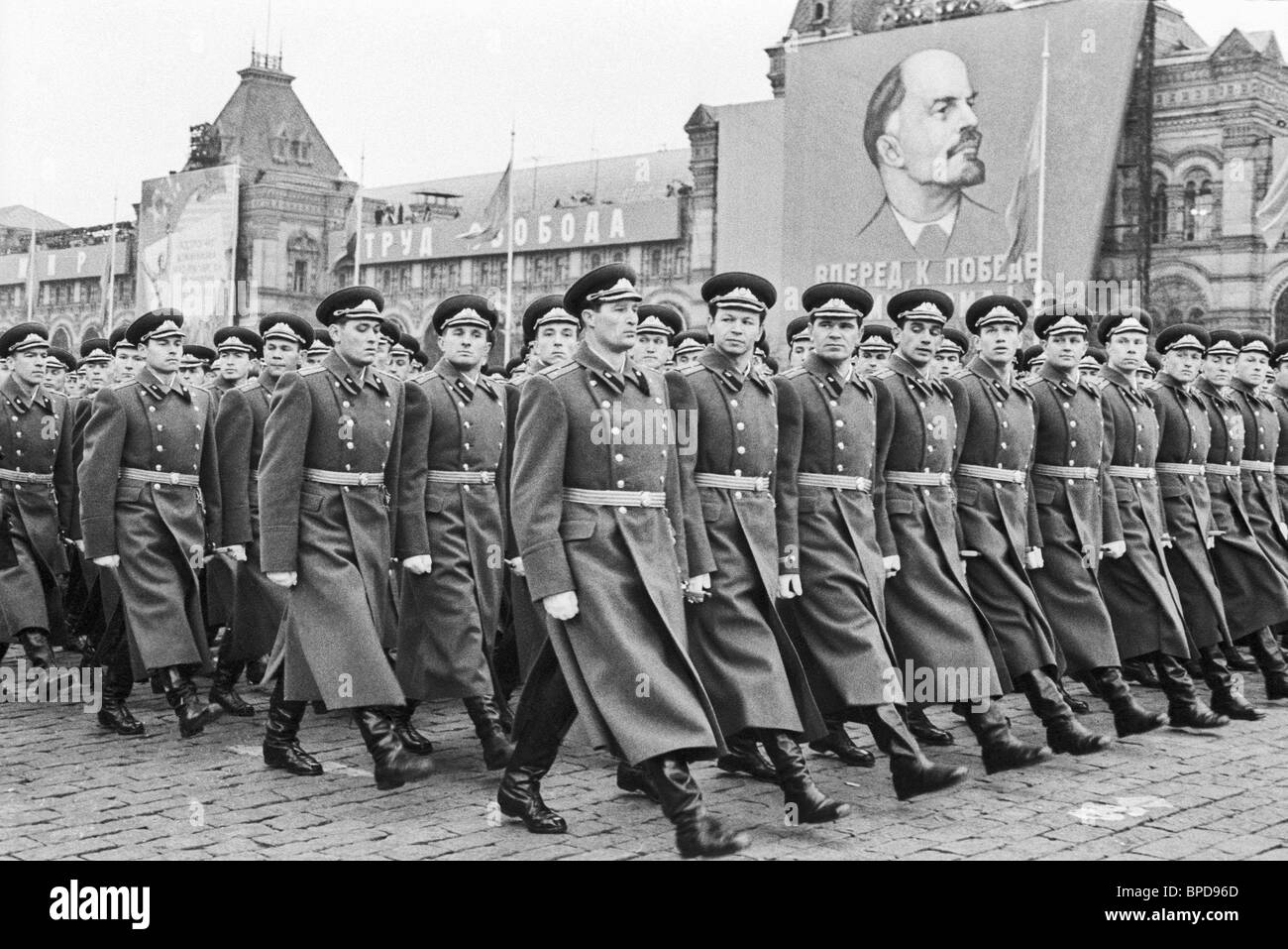 Ussr Military Parade In Red Square Stock Photos & Ussr Military Parade ...