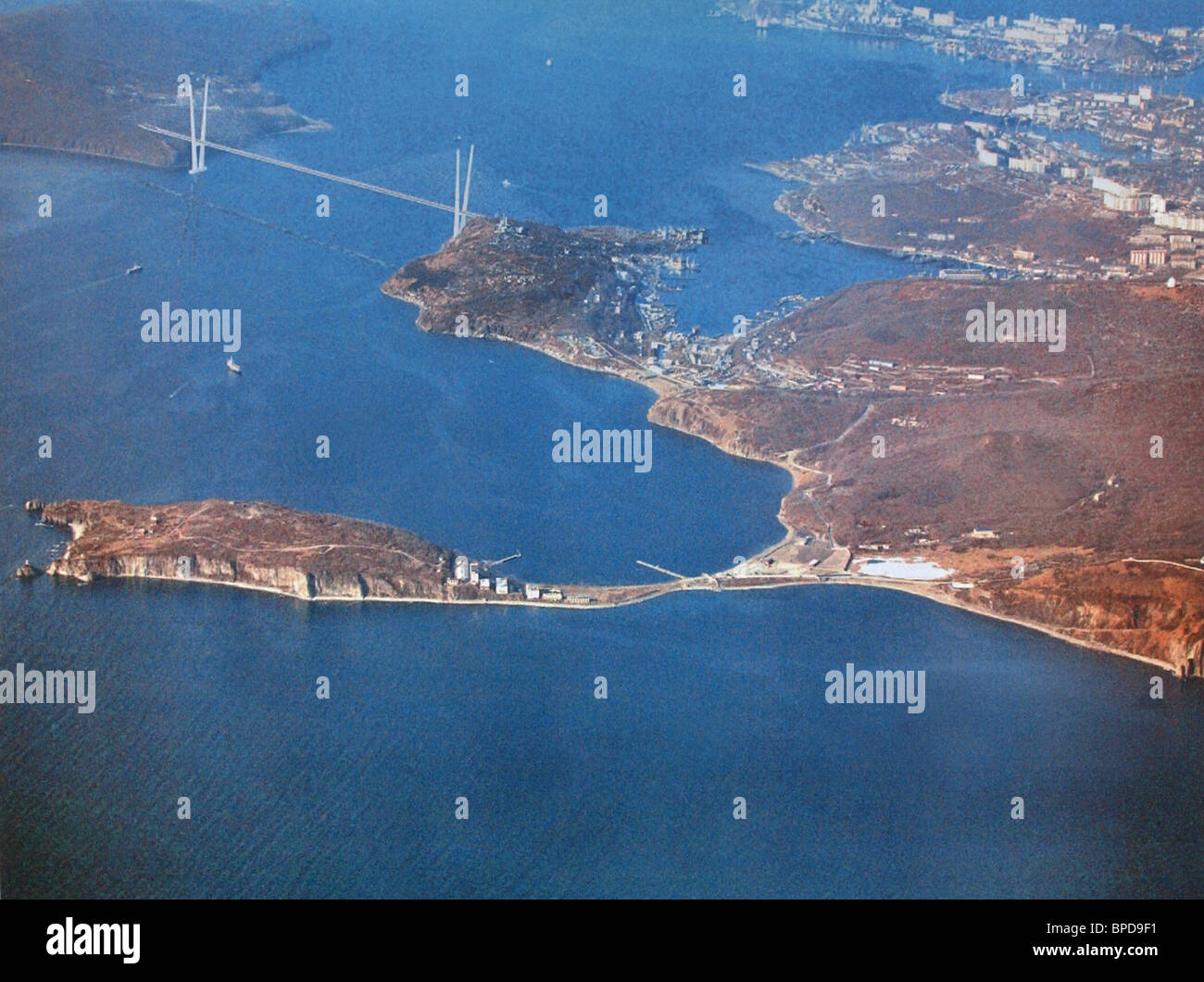 Russky Island Bridge High Resolution Stock Photography and Images - Alamy