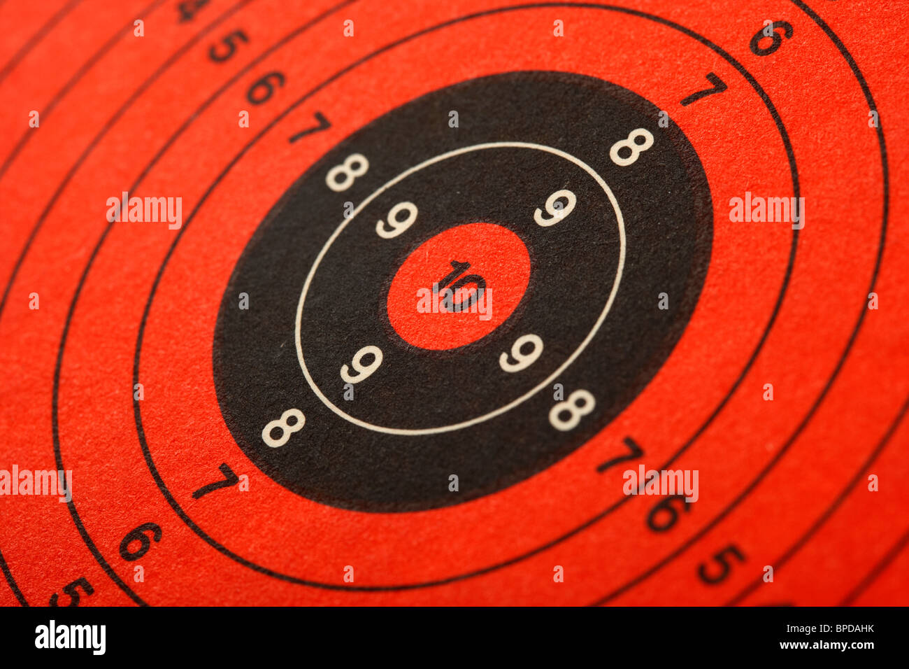 Red Shooting Target