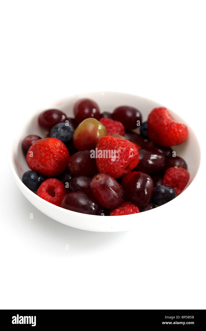 Mixed Fresh Berries Stock Photo - Alamy