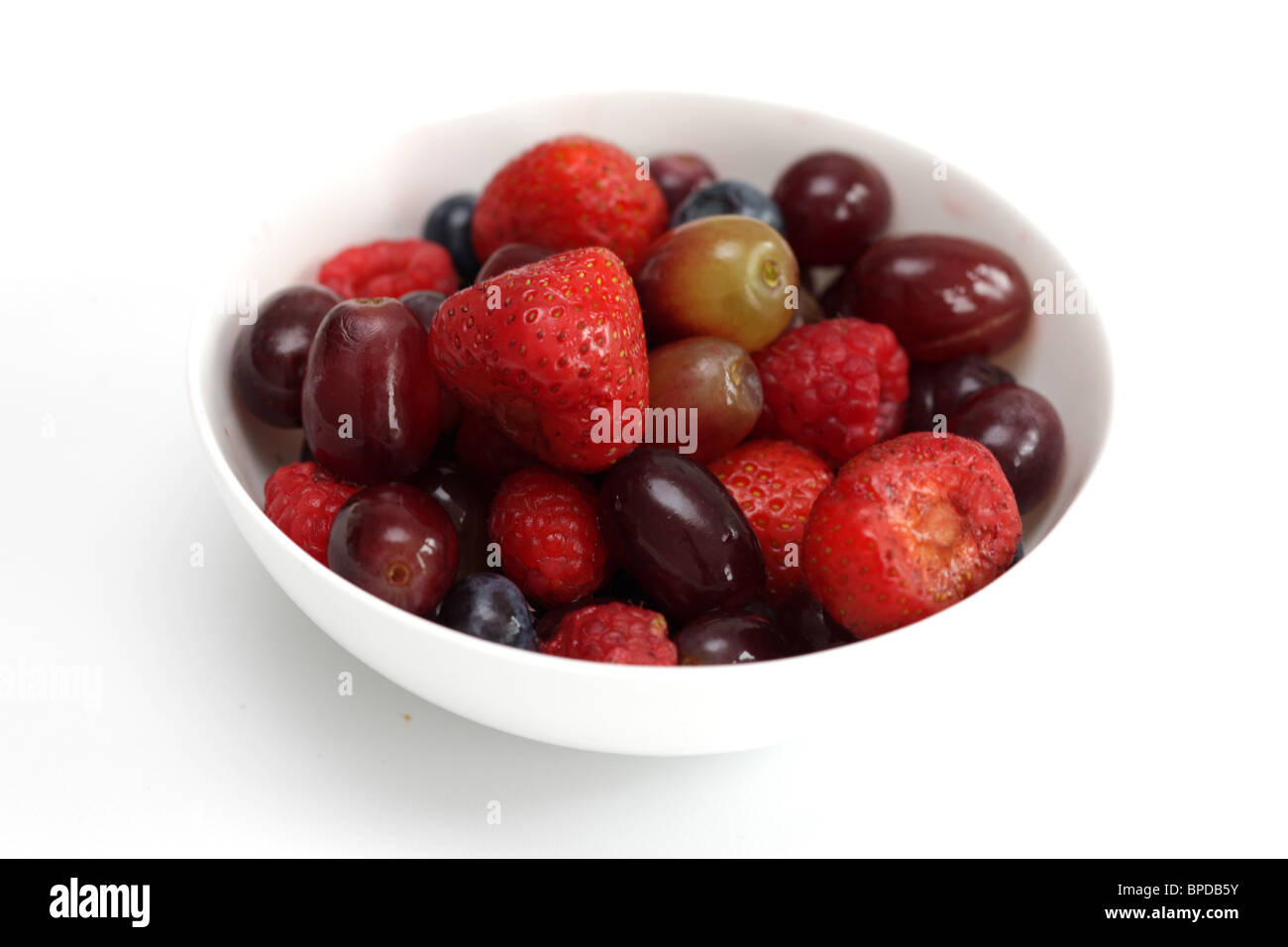 Mixed Fresh Berries Stock Photo - Alamy