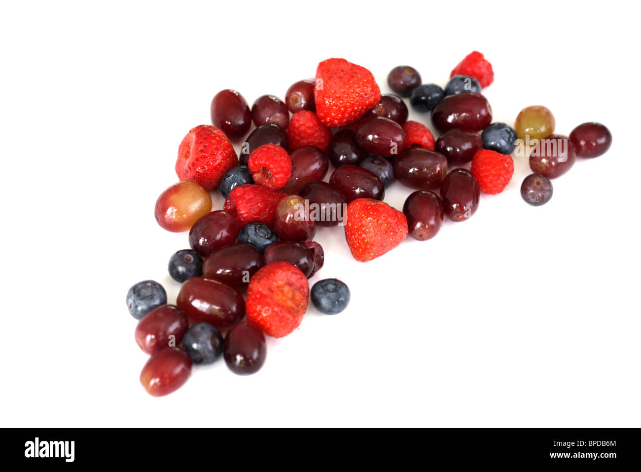 Mixed Fresh Berries Stock Photo - Alamy