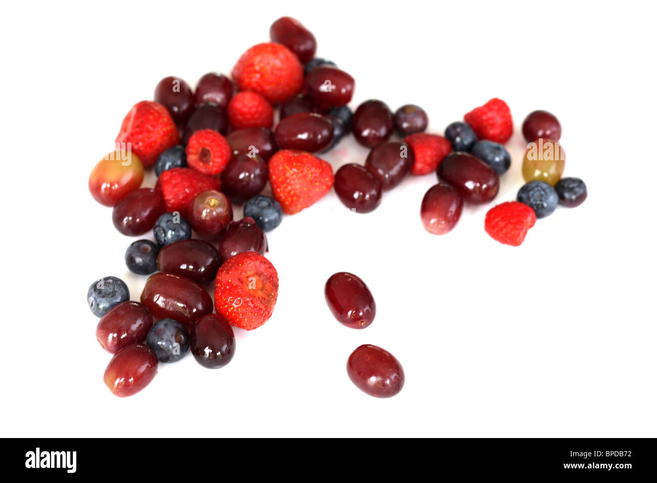 Mixed Fresh Berries Stock Photo - Alamy