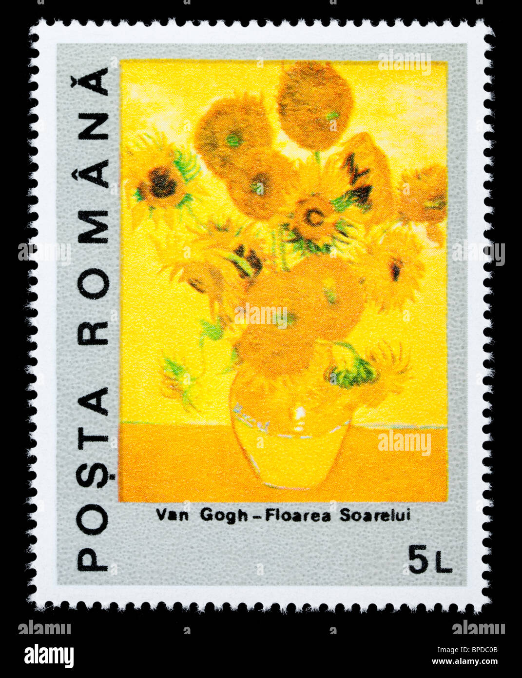 ROMANIA - CIRCA 1971: A postage stamp printed in Romania showing a ...