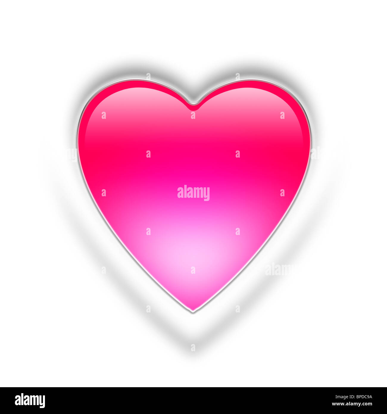 Love heart symbol Stock Photo - Alamy
