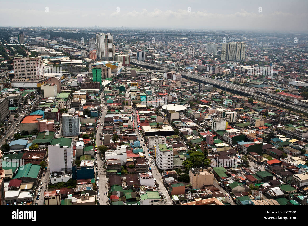 Aerial view of Makati, Philippines Stock Photo - Alamy