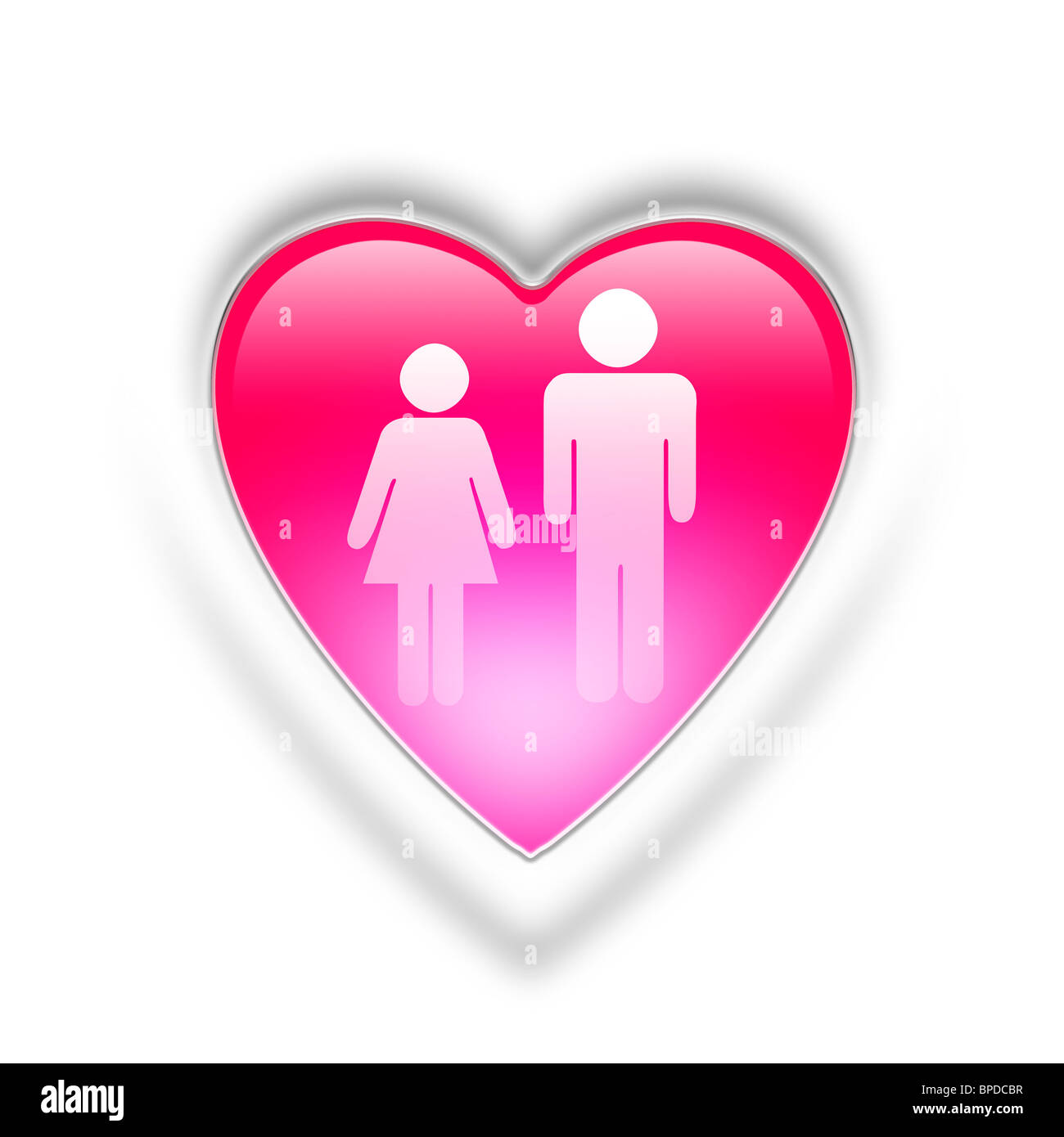 love marriage symbol Stock Photo - Alamy