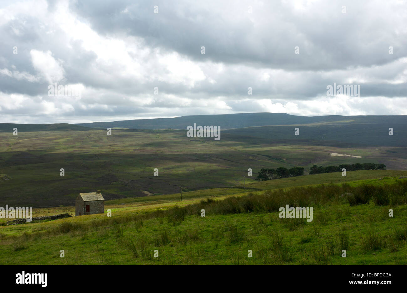 Alston Moor, looking towards Cross Fell, North Pennines, Cumbria ...