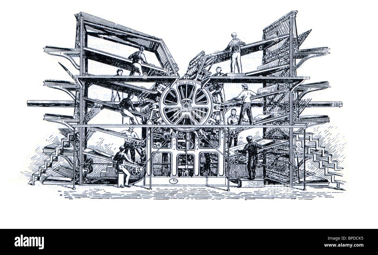 History of the press Cut Out Stock Images & Pictures - Alamy