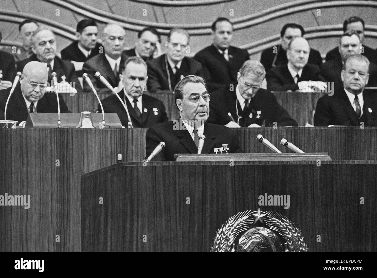 General Secretary Of The Cpsu Central Committee Black and White Stock ...
