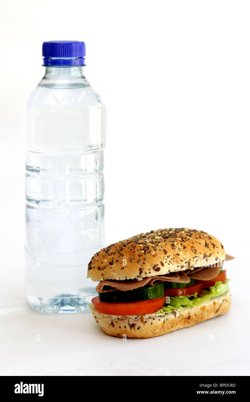Seeded Beef Deli Roll Stock Photo - Alamy