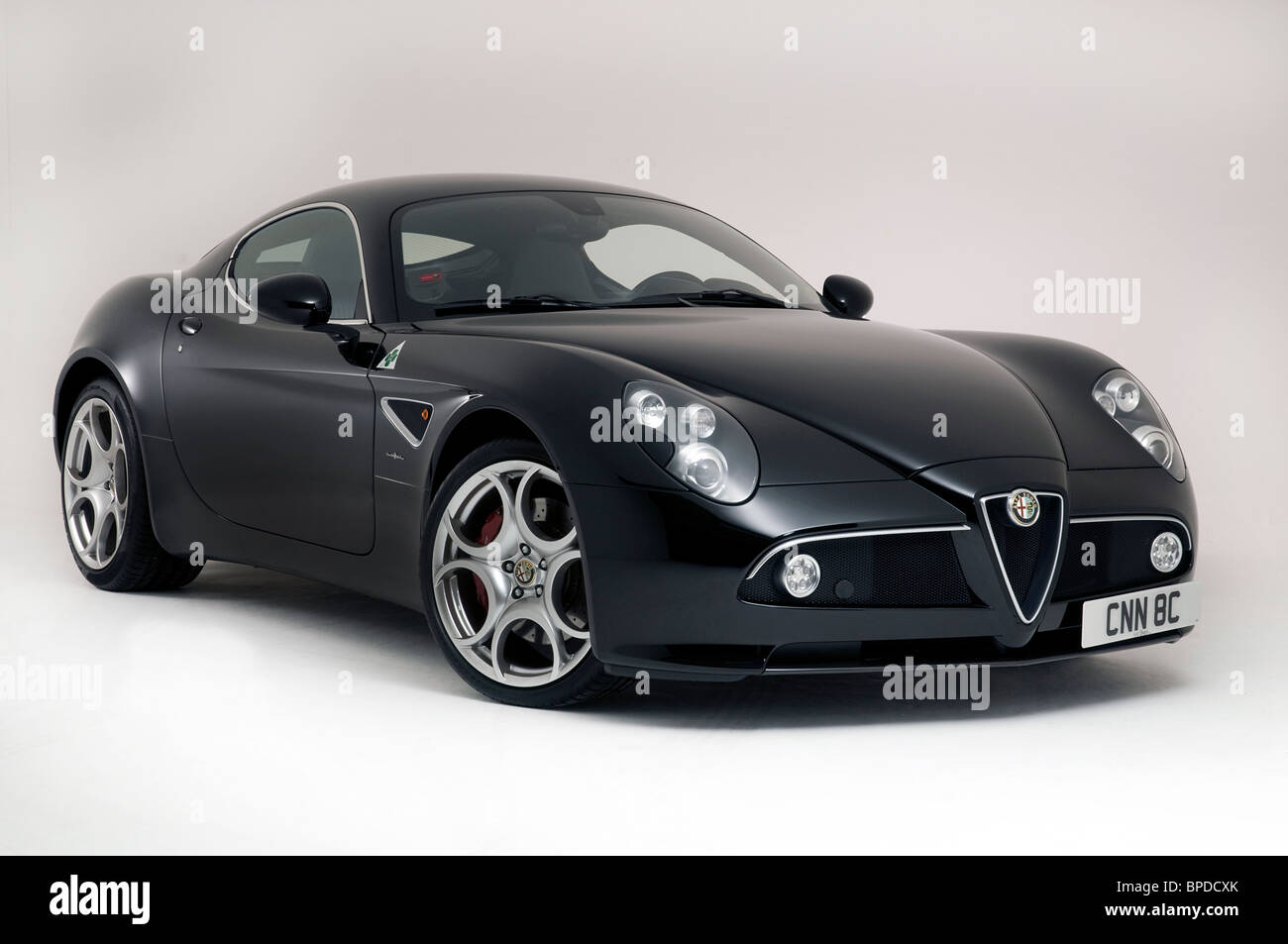 Black Alfa Romeo 8c Spider
