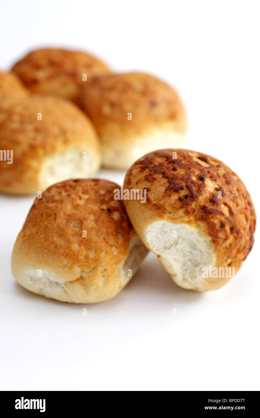 Bread bun buns food roll rolls tiger white hi-res stock photography and ...