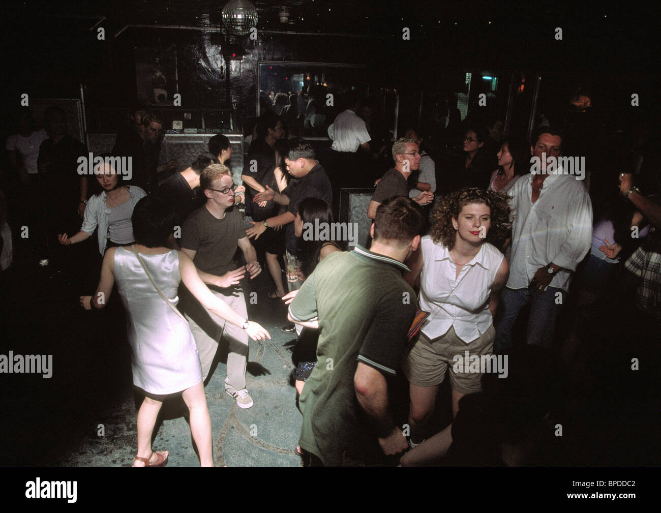 Dancers in discotheque hi-res stock photography and images - Alamy