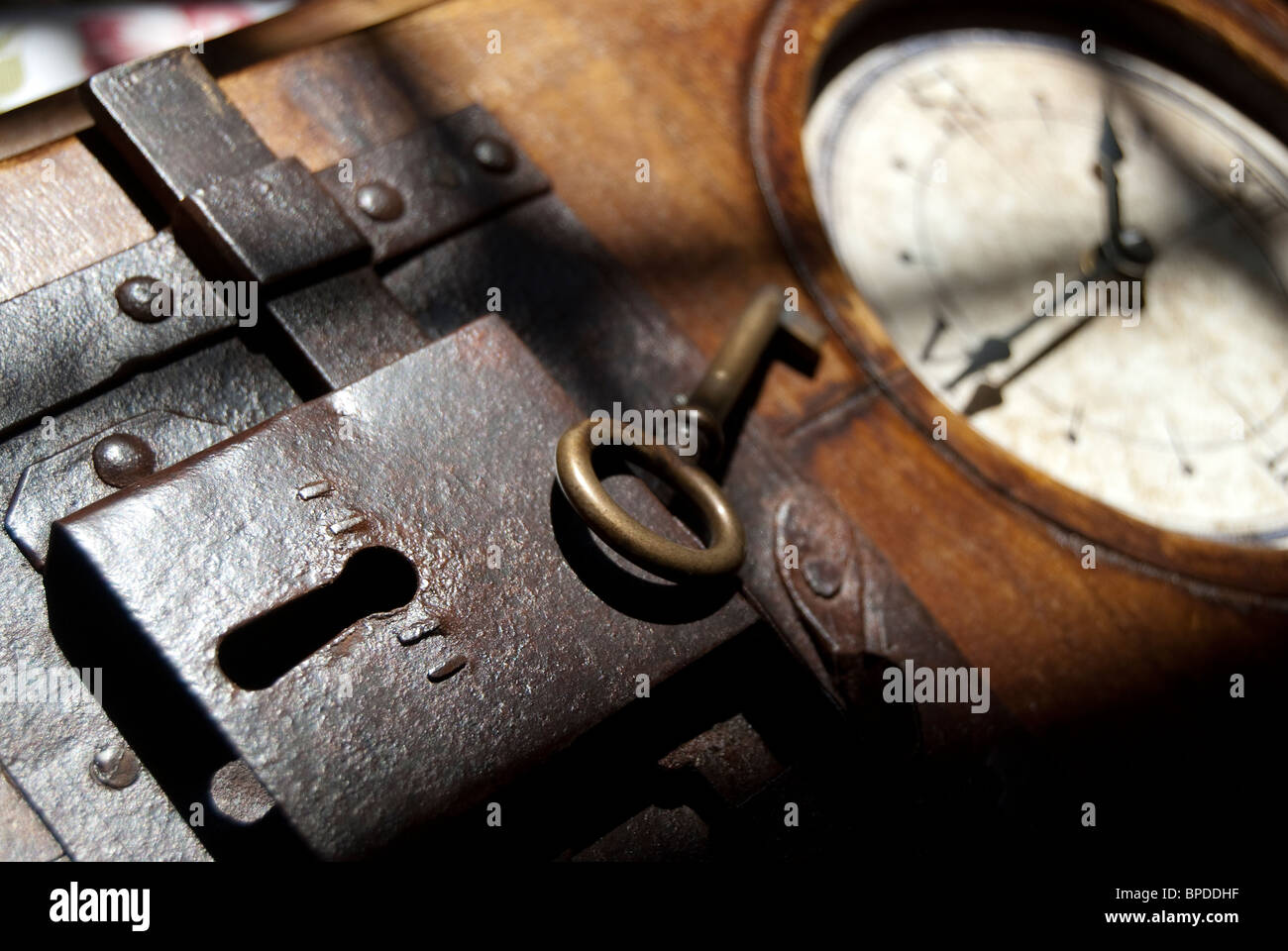 the key of the time. Conceptual image Stock Photo - Alamy