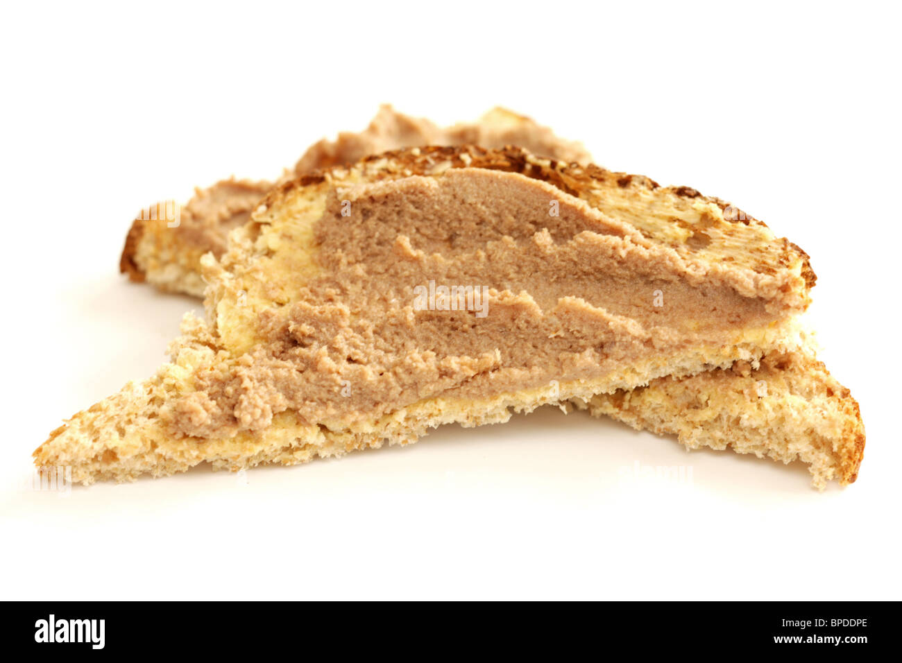 Beef Paste on Toast Stock Photo - Alamy