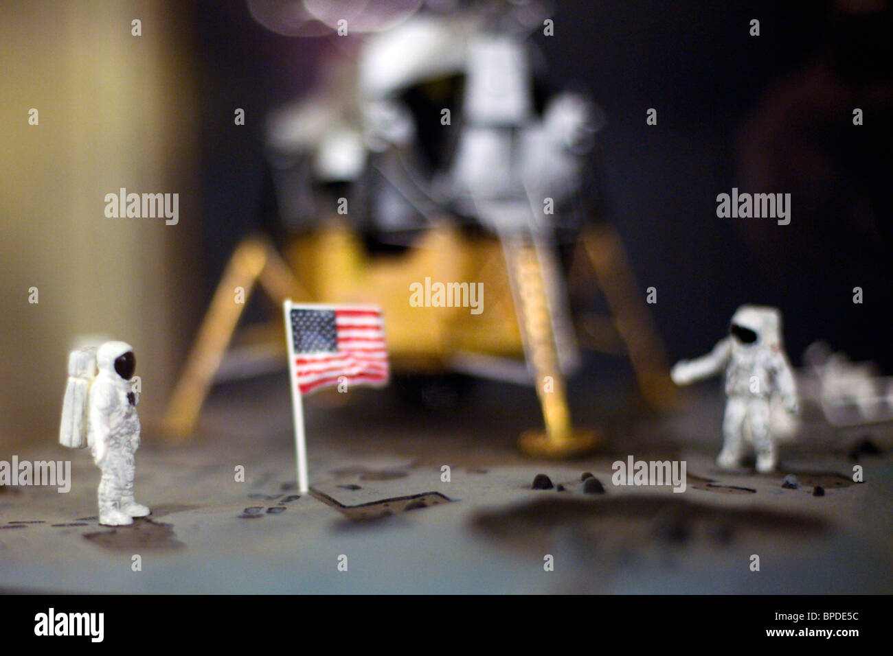 A model of the Apollo 11 moon landing Stock Photo - Alamy