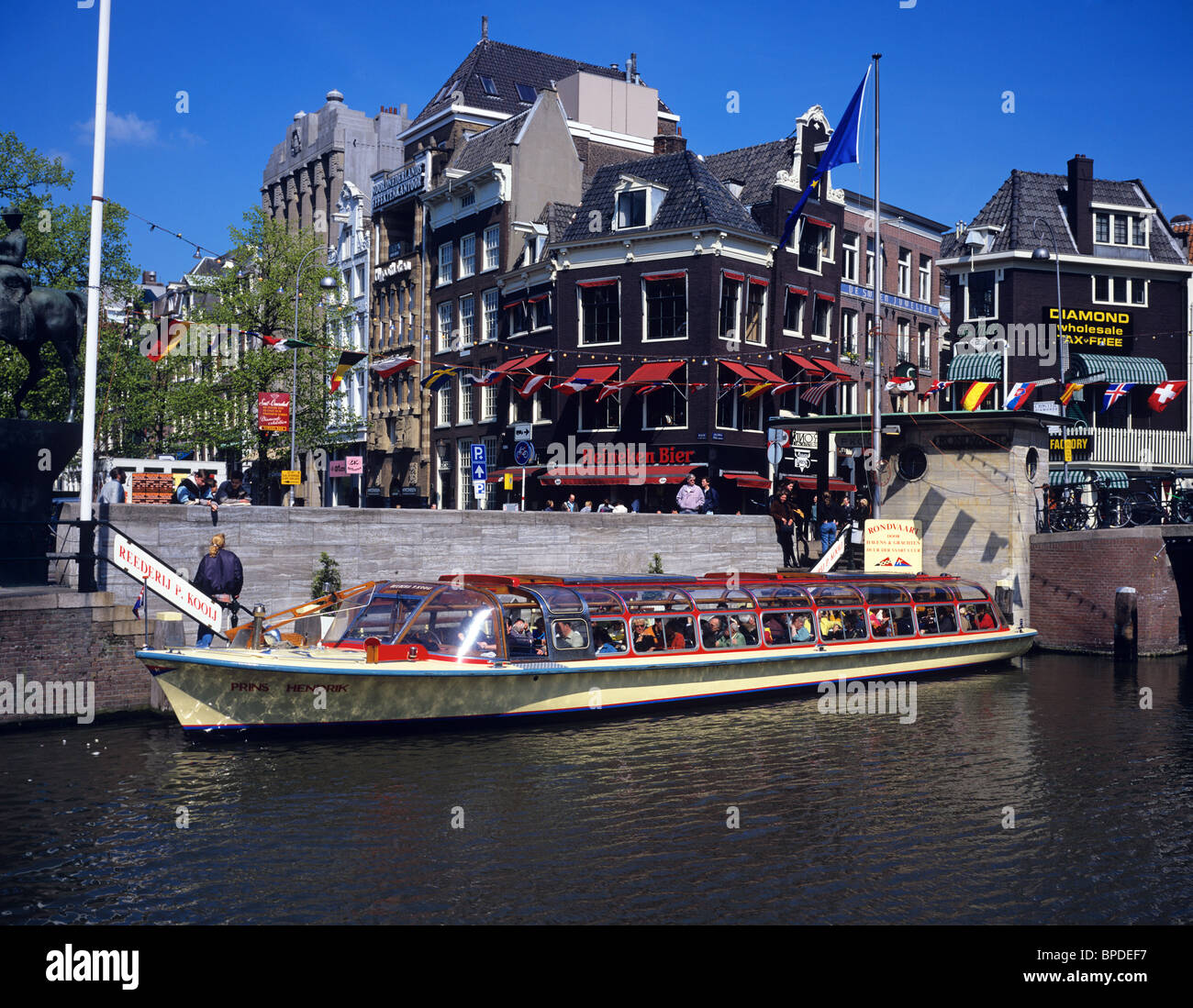 Amsterdam - Excursion boat trips from the city centre Stock Photo - Alamy
