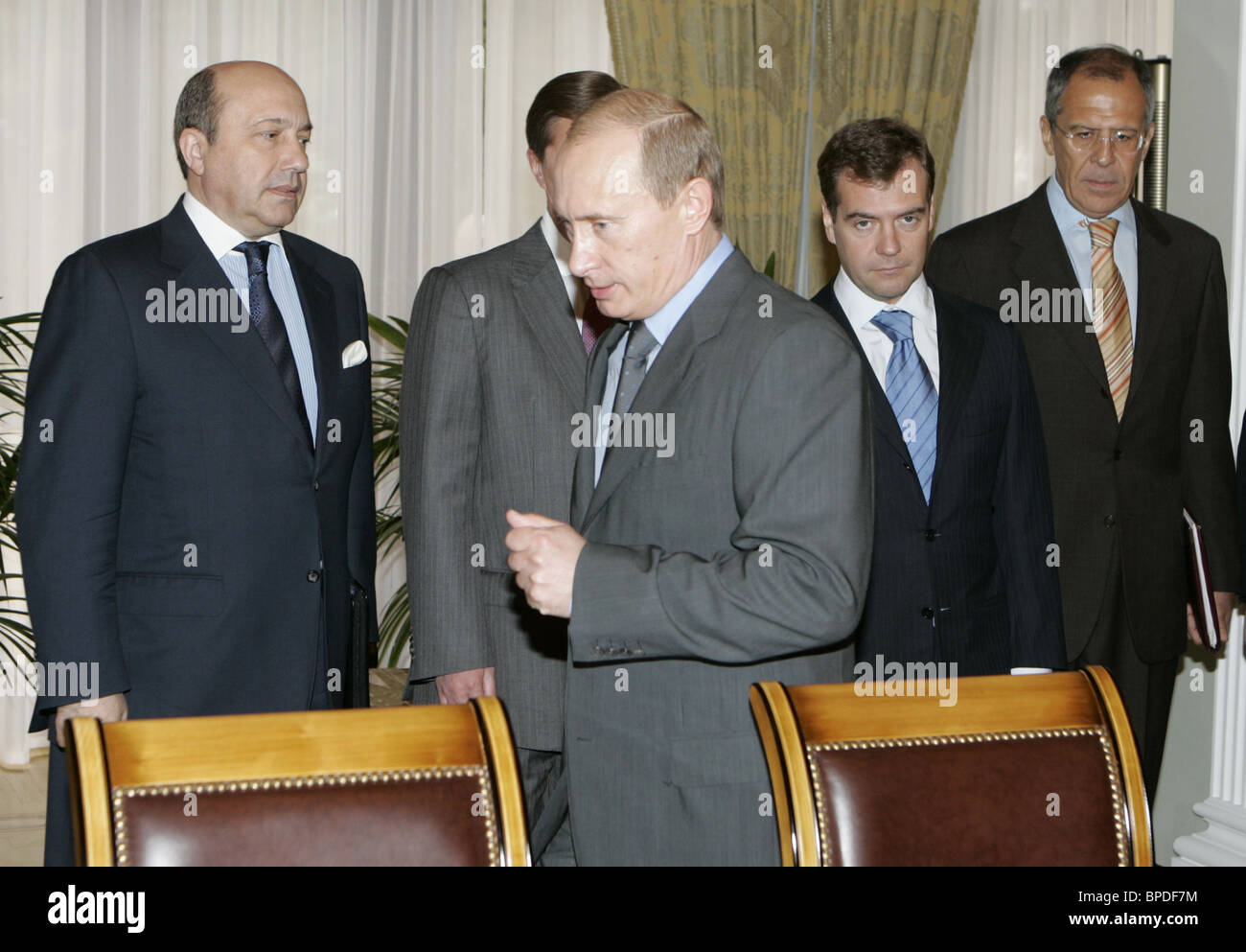 Sergei Ivanov And Vladimir Putin High Resolution Stock Photography and ...
