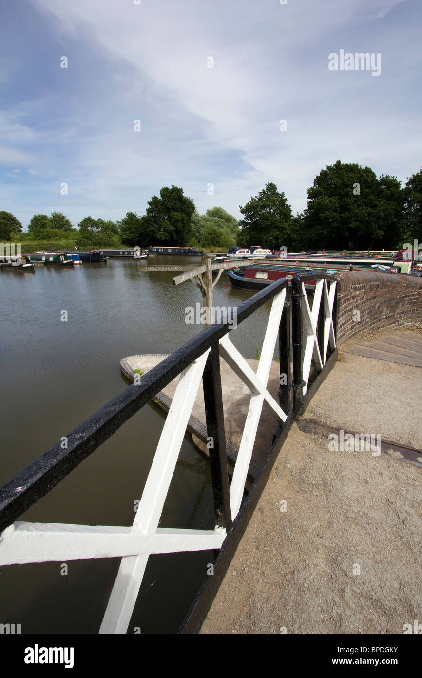 A bridge over a canal Stock Photo - Alamy