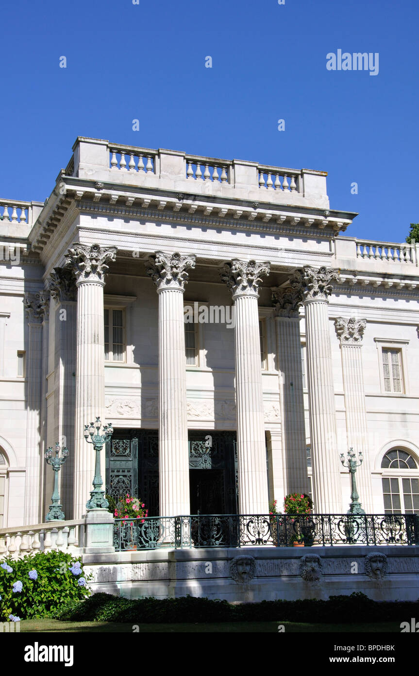 Marble House, Vanderbilt Mansion, Newport, Rhode Island, USA Stock ...