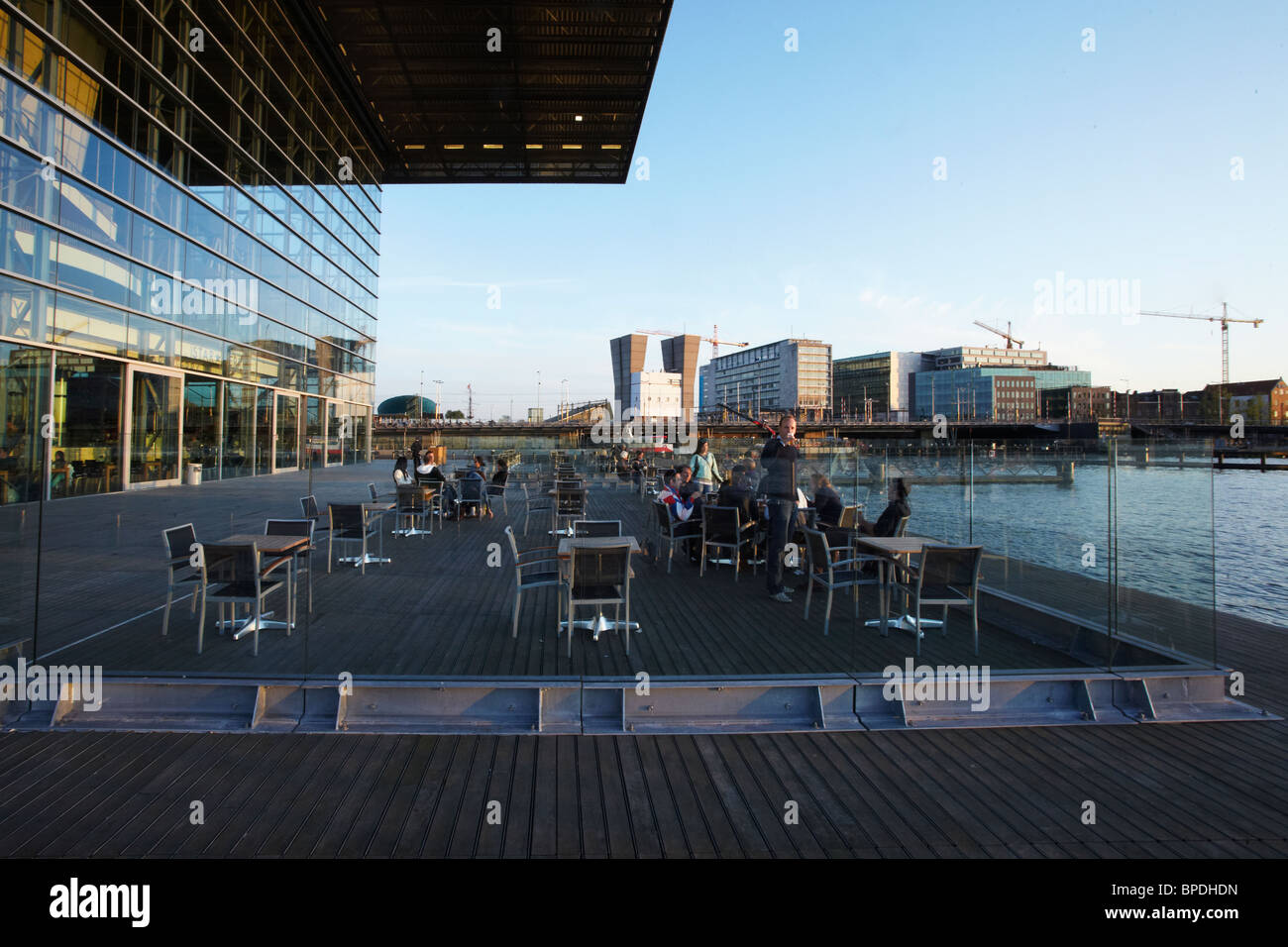 Eastern Docklands walk in Amsterdam Stock Photo - Alamy