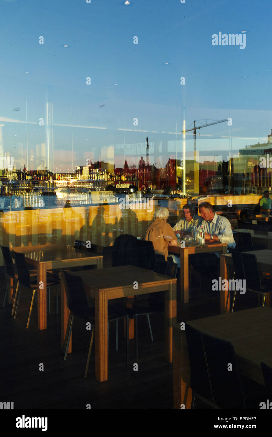 Eastern Docklands walk in Amsterdam Stock Photo - Alamy