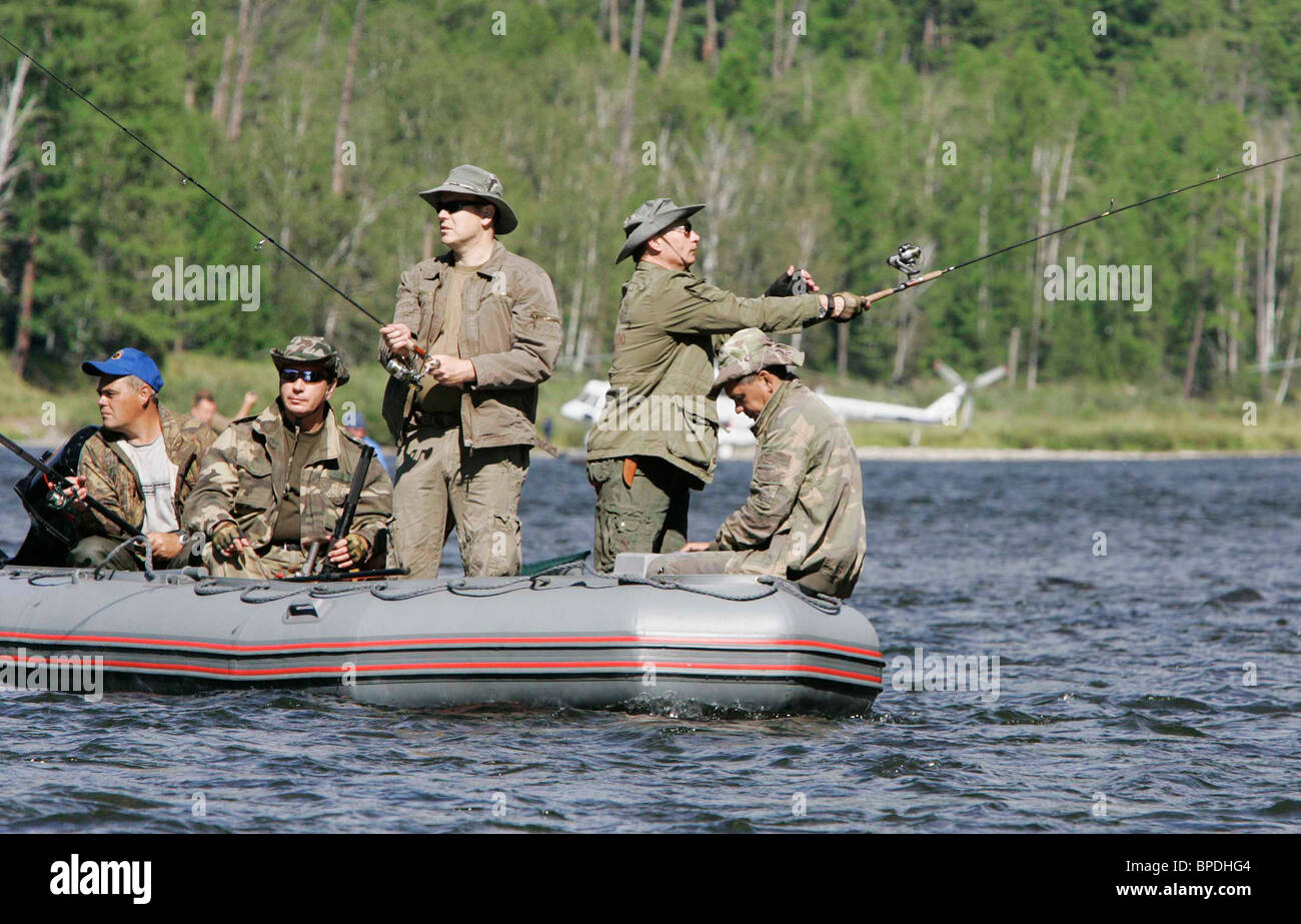 Vladimir Putin Fishing High Resolution Stock Photography and Images - Alamy