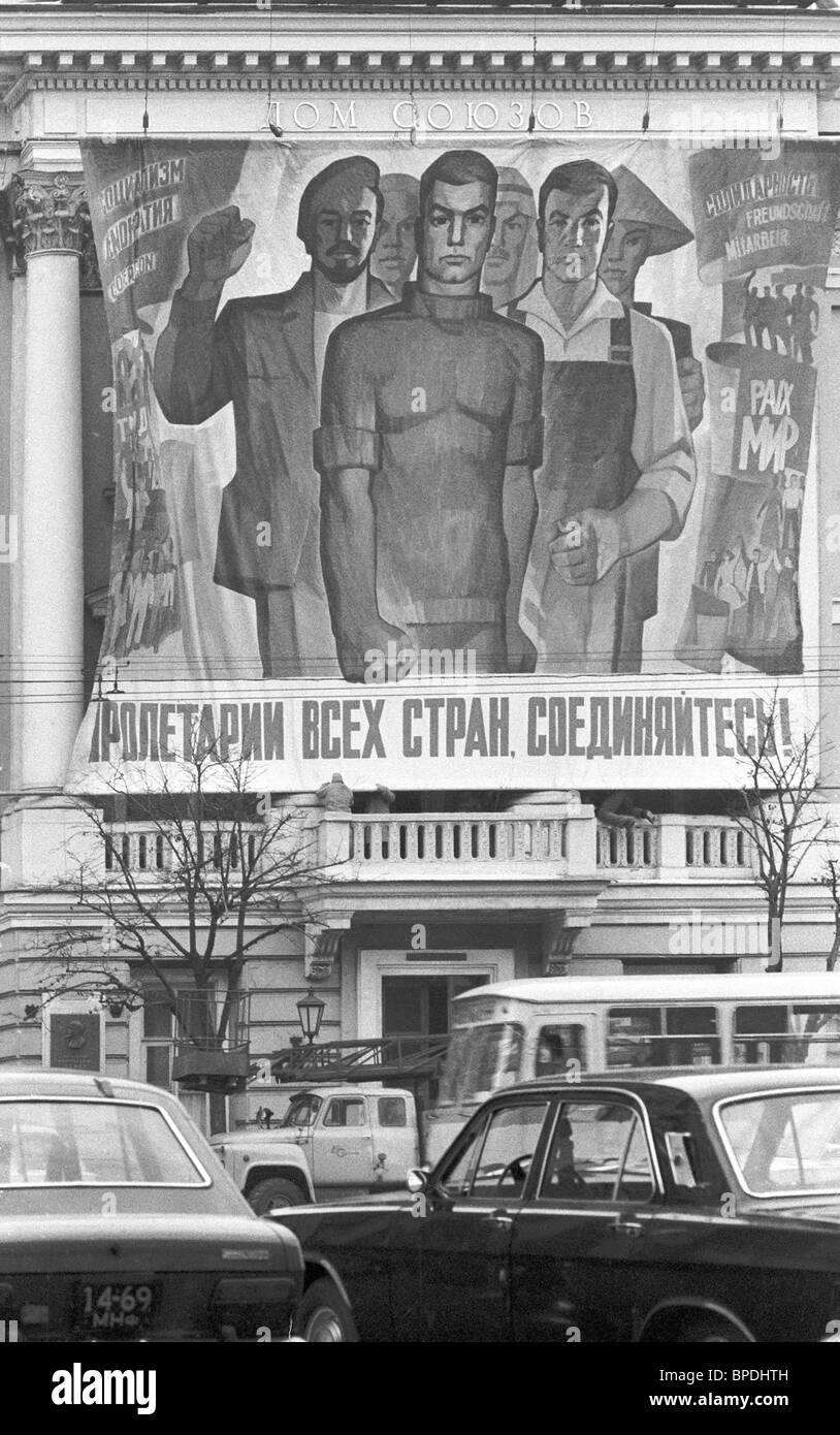 Soviet Union Propaganda Poster High Resolution Stock Photography and ...