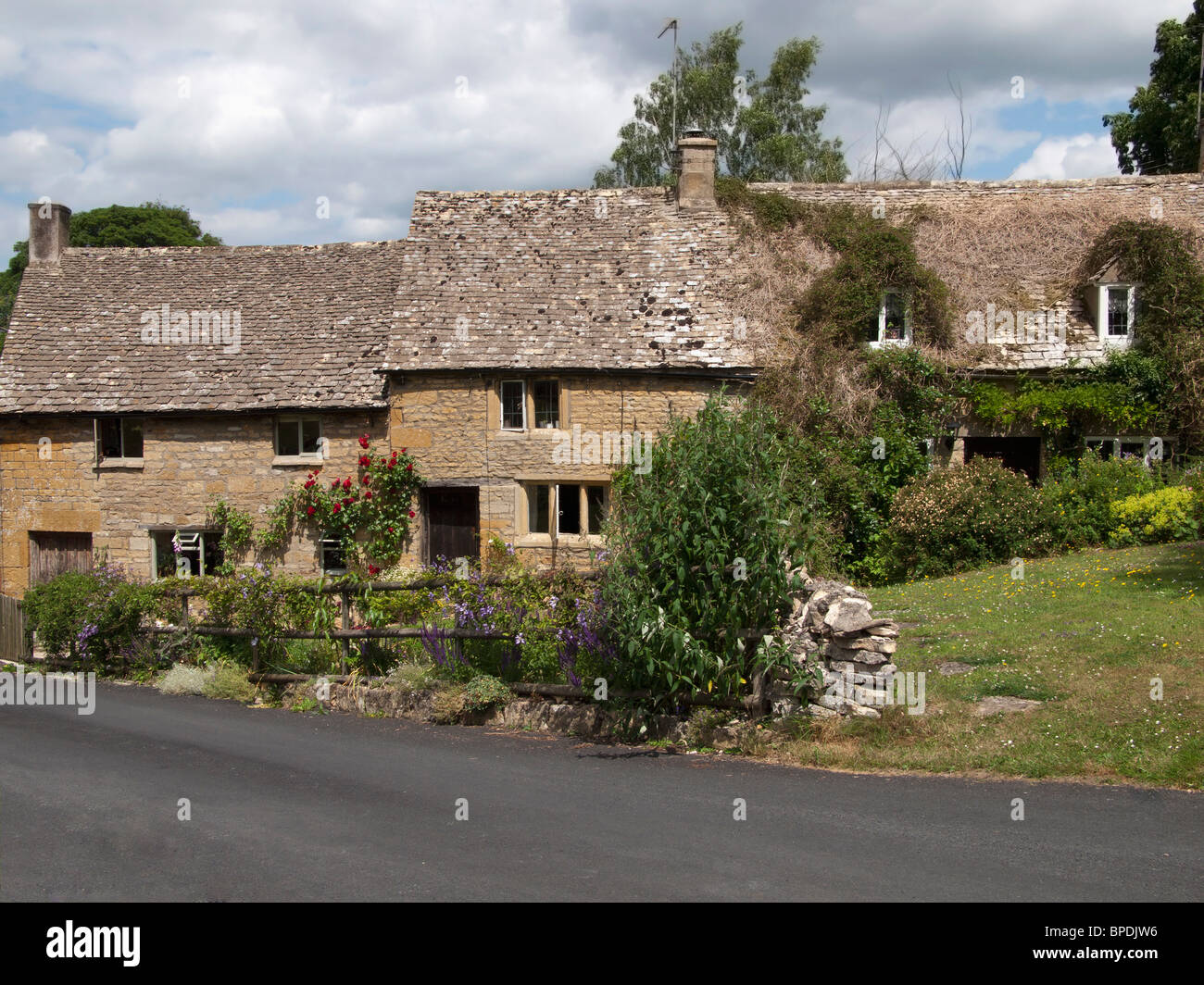 village with houses in countryside Stock Photo - Alamy
