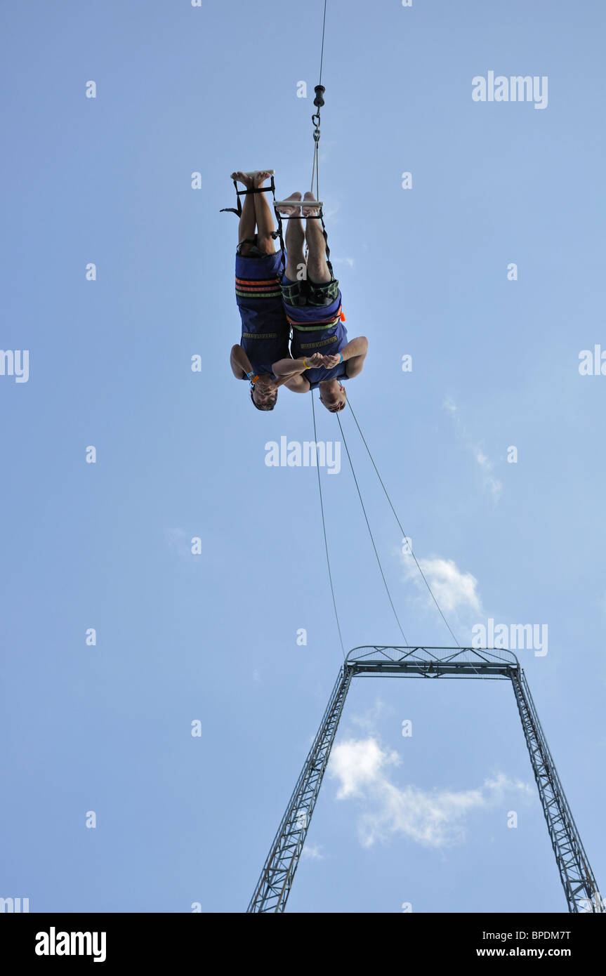 Bungee Jumping Six Flags